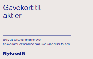 Gi’ en aktie i gave